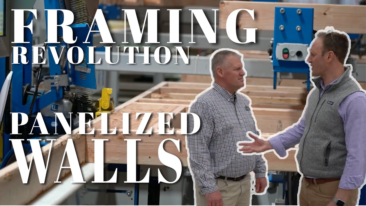 Framing Revolution - Residential Panelized Walls - YouTube
