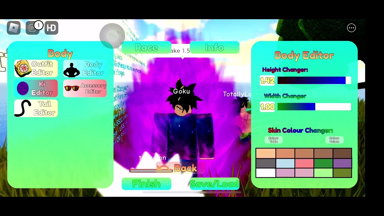 How to make oc cosmic god dragon ball azure [CODES IN DESCRIPTION ...