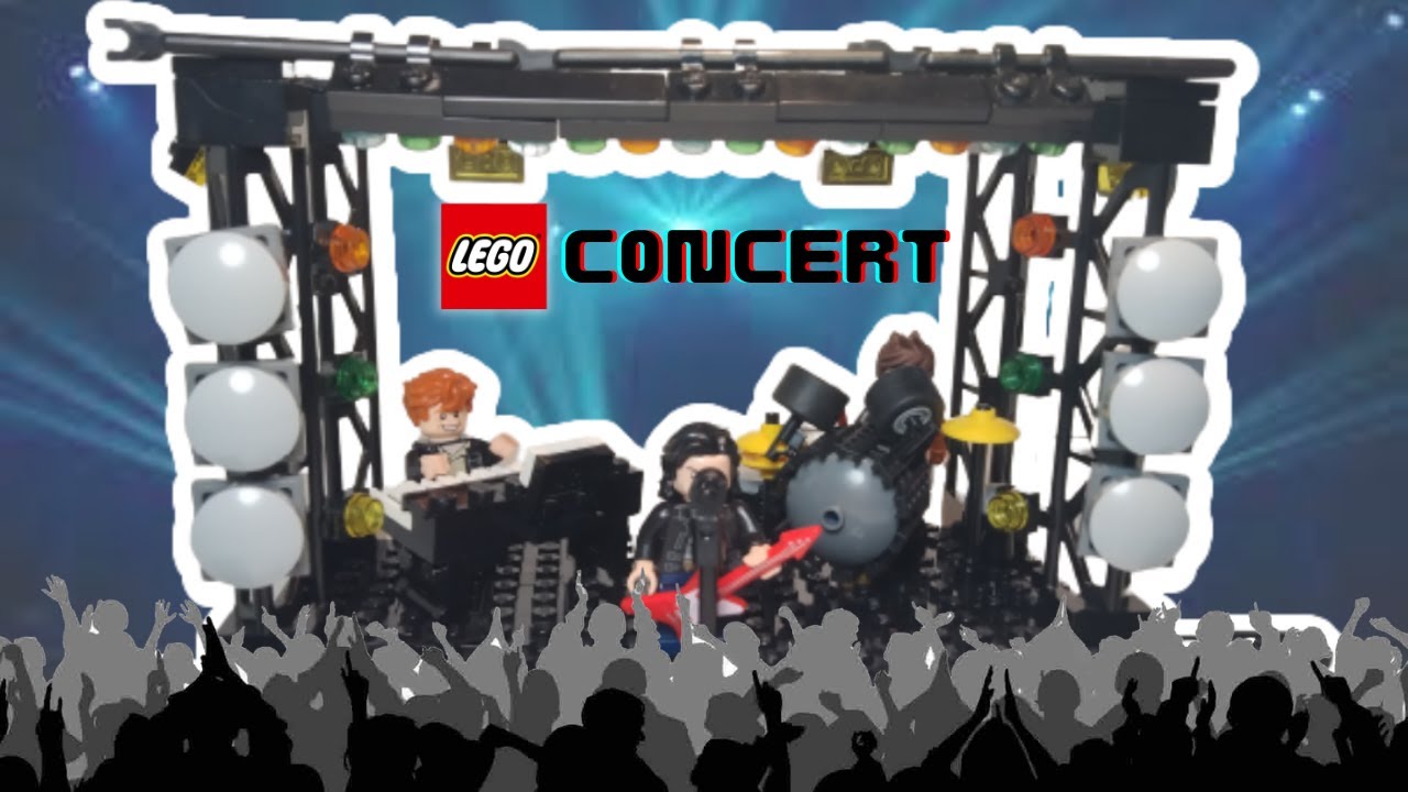 How to build a concert in LEGO - YouTube