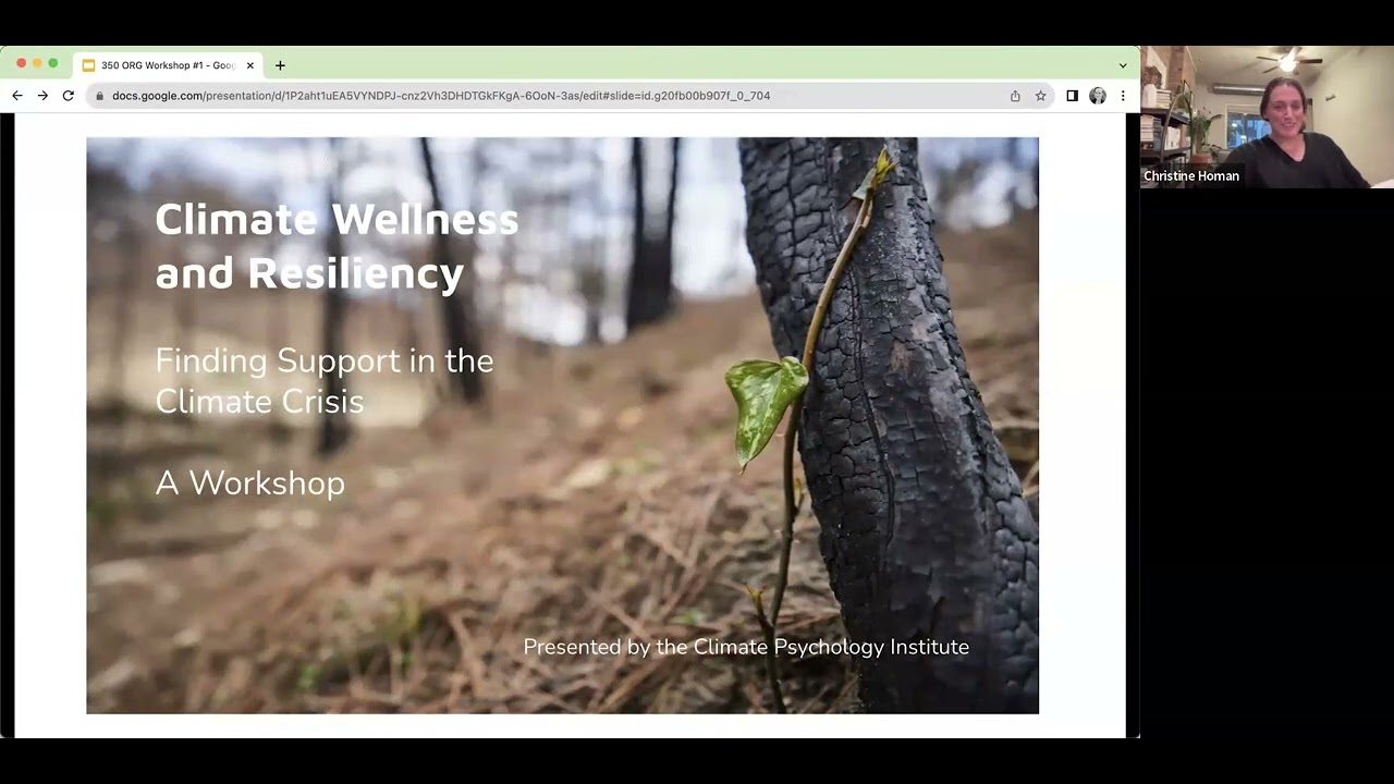 Climate Wellness & Resiliency Workshop - Pt 1 of 4 - YouTube