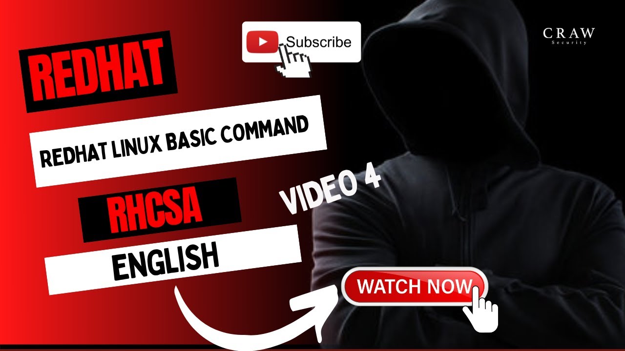 RHCSA English | RH124 | SA1 V4 | RedHat Linux Basic Command | HEAD ...