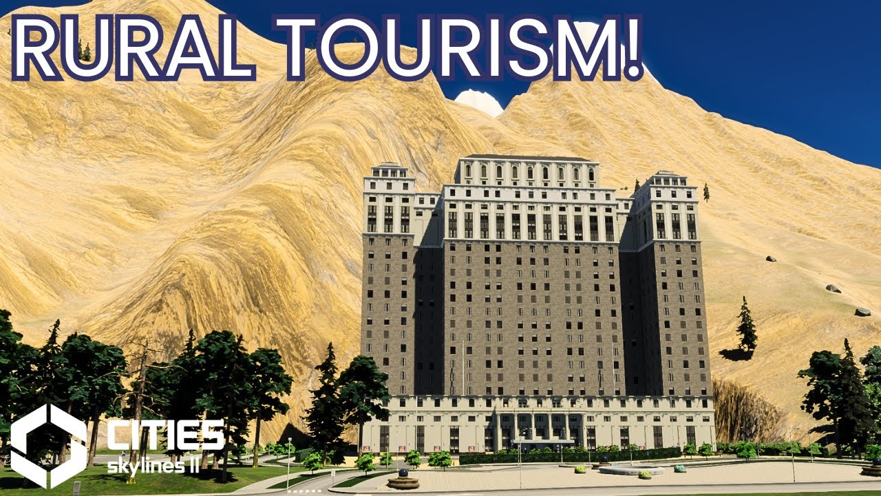 Boosting Tourism in a Rural Town in Cities Skylines 2! - YouTube