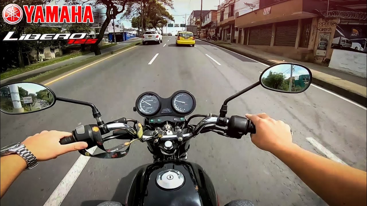 ⚡YAMAHA LIBERO 125 2011 ¿DE LAS 125 MAS RAPIDAS? 🤔 / PRUEBA DE MANEJO ...