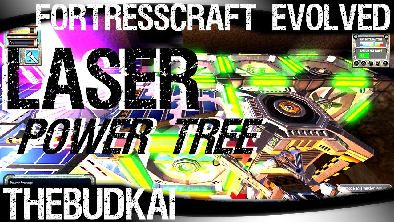 FortressCraft Evolved :: Ep 4 :: Laser Power Tree! - YouTube