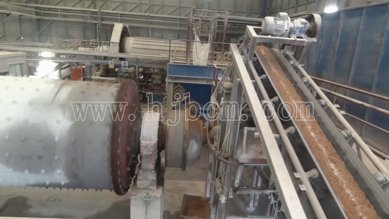 Ball Mill for Sand Slurry - YouTube