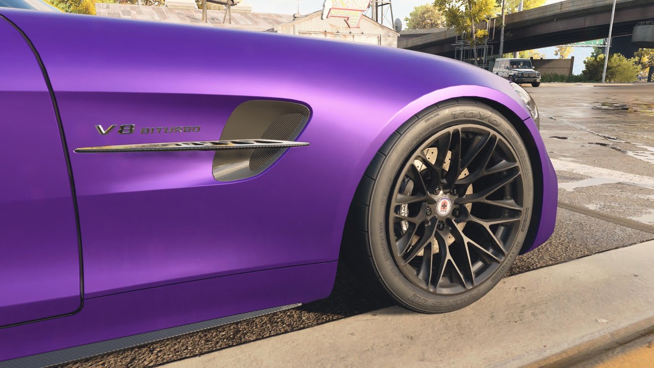 NFS Unbound Online| FBO AMG GTR roll racing| Benz on Benz action - YouTube
