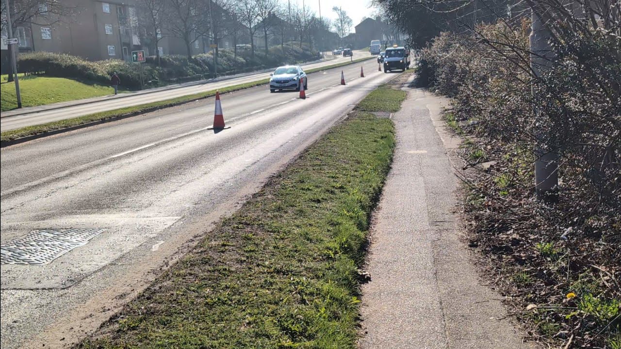 CROSS HEATH - We go from Chesterton to Cross Heath Down The A34 🚧👷‍♀️⛔ ...