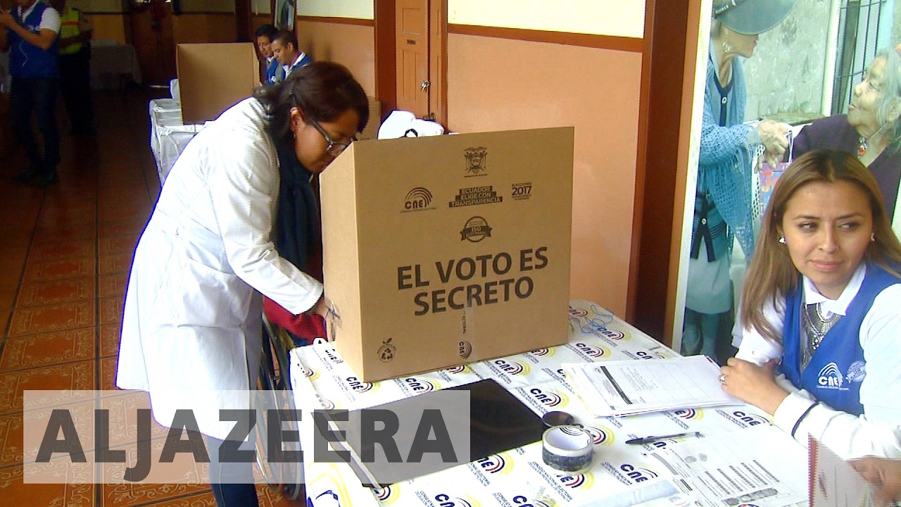 Ecuador elections: Voting under way for new president - YouTube