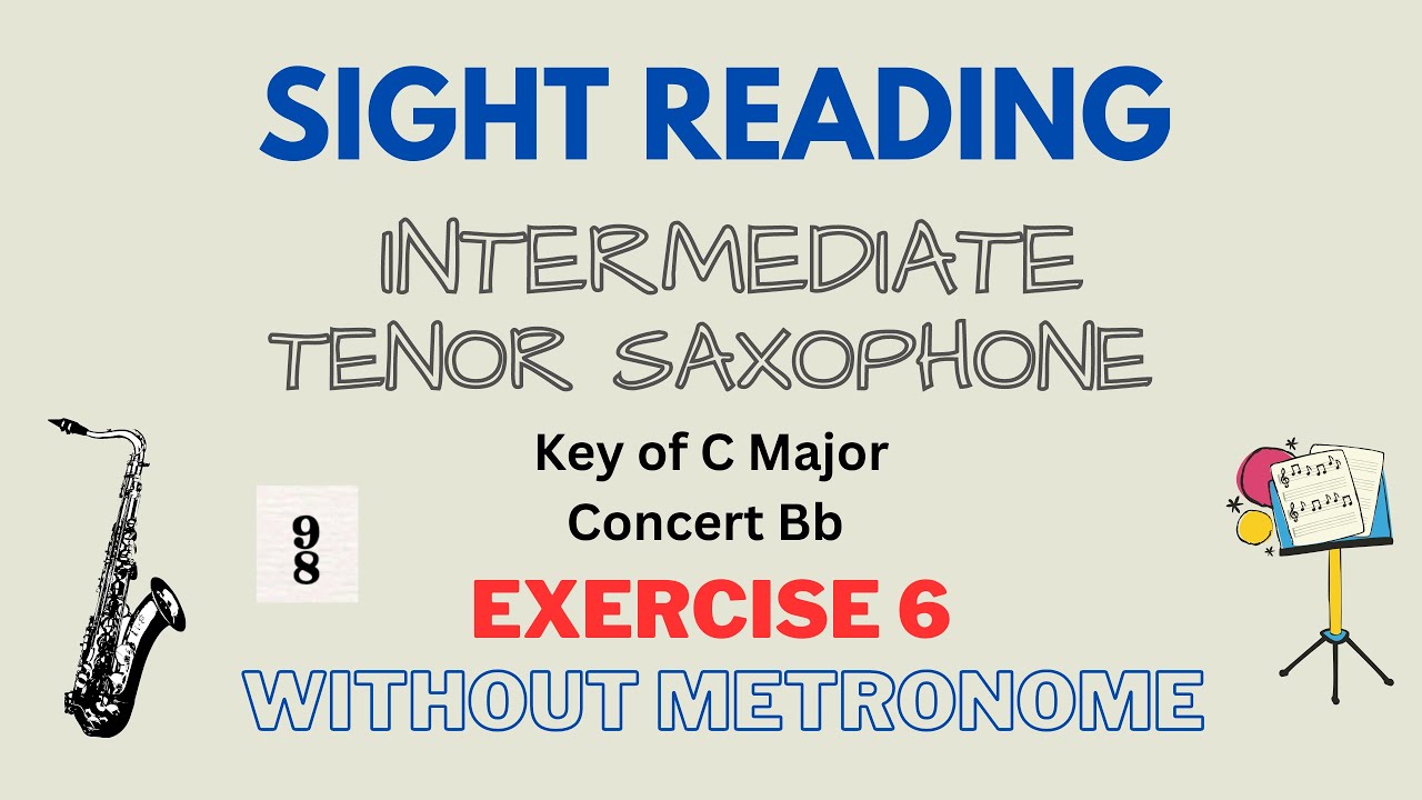 🎷For ALL Intermediate TENOR SAX players - Sight Reading No.6! 🎷 - YouTube