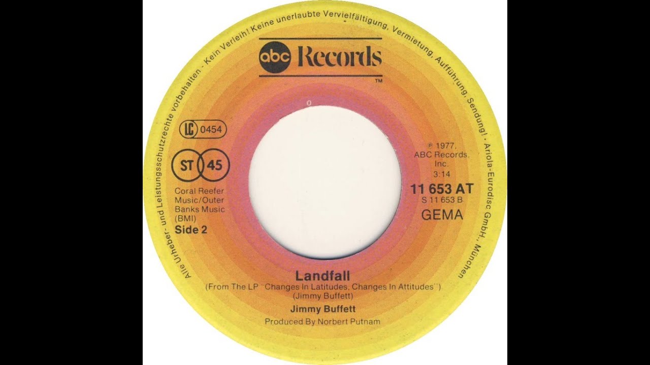 the LANDFALL band covers Jimmy Buffett's 1977 tune Landfall, from the ...