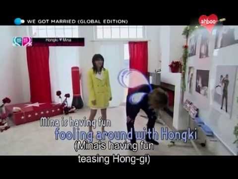 FUJI MINA + HONGKI FUNNY MOMENT -- MARRY ME HONG CHAN!