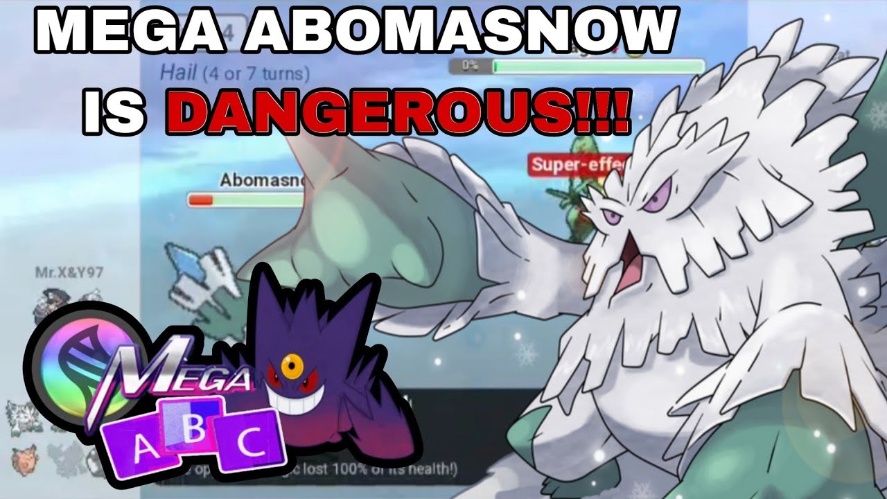 MEGA ABOMASNOW GOES CRAZY!! | The Mega ABC's Episode 1 - YouTube