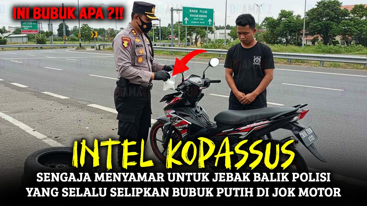 INTEL KOPASSUS JEBAK BALIK POLISI YANG SELALU SELIPKAN BUBUK PUTIH DI ...