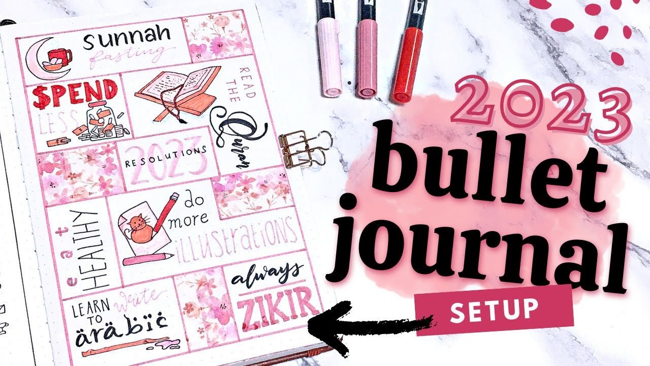 2023 Bullet Journal Setup || Plan With Me - YouTube