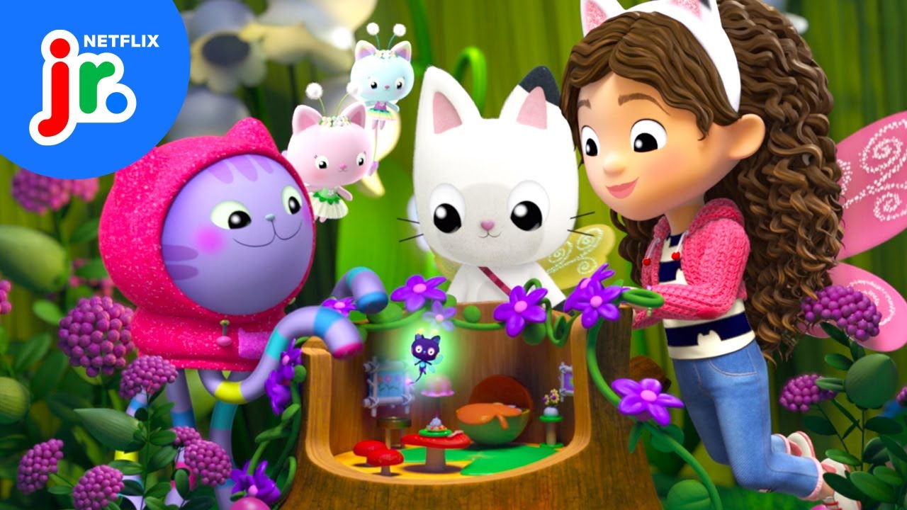 Getting Ready for the Itty Bitty Fairy! 🧚 Gabby's Dollhouse | Netflix ...