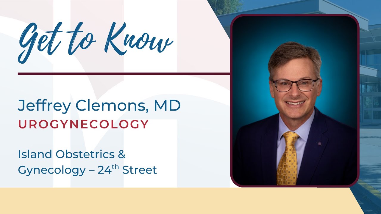 Get to Know Dr. Jeffrey Clemons - YouTube