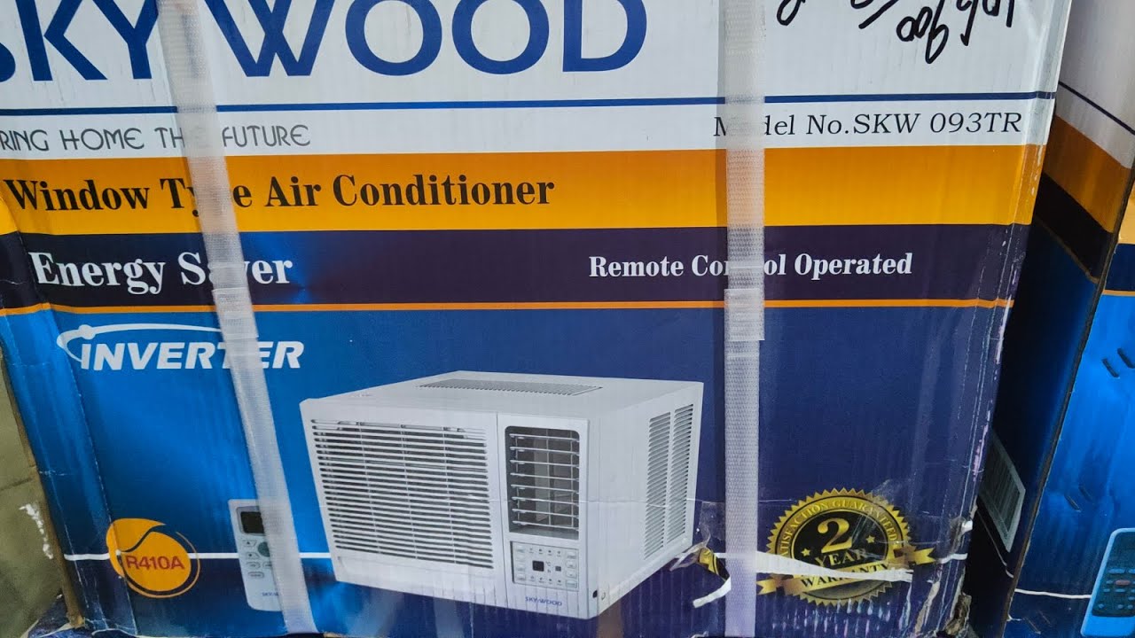 Skywood window Ac Inverter 0.85 Ton new model 2023 - YouTube