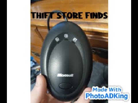 Microsoft Wireless Desktop Receiver 3.1 (thrift store finds) - YouTube