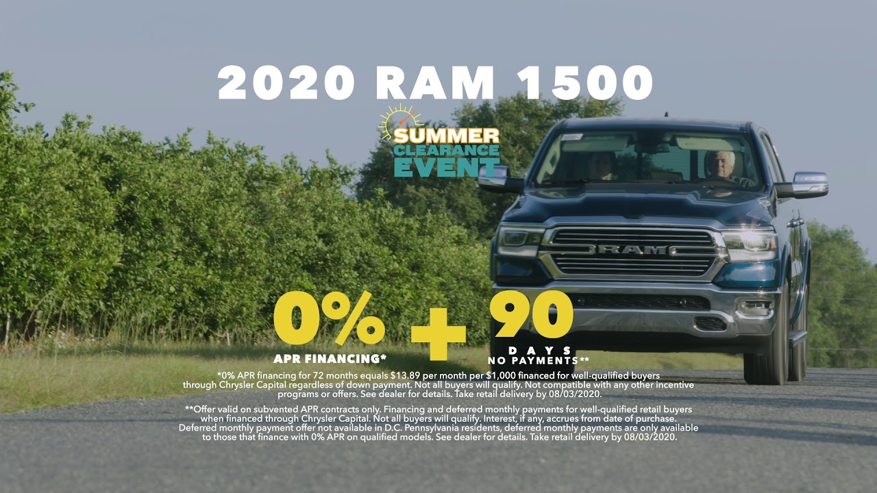 Summer Clearance Event Ram 1500 Specials! - YouTube