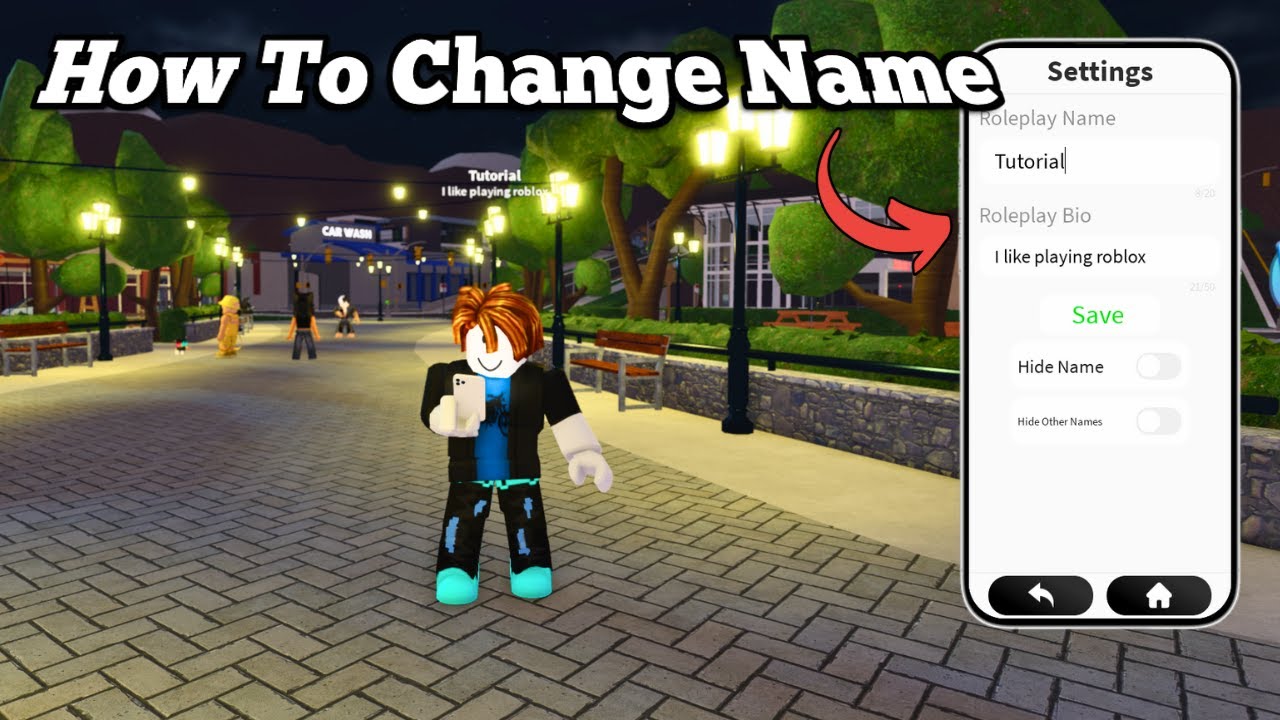 How to Change Your Name in Life Together RP Roblox - Full Guide - YouTube