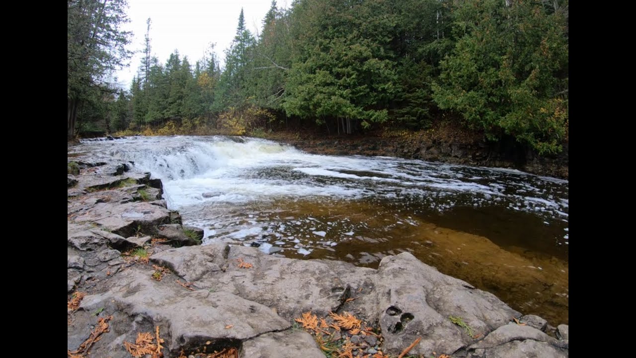 Ocqueoc Falls, Michigan - YouTube