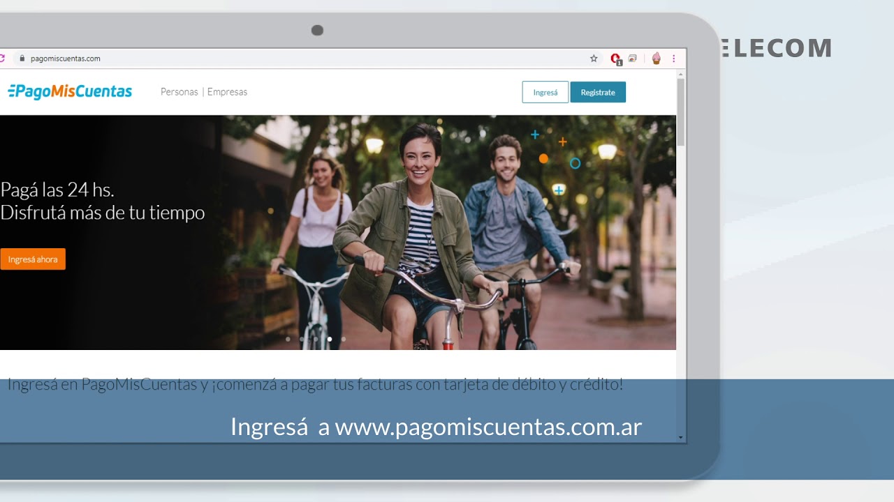 Tutorial con los medios de pagos disponibles para pagar tu factura de ...