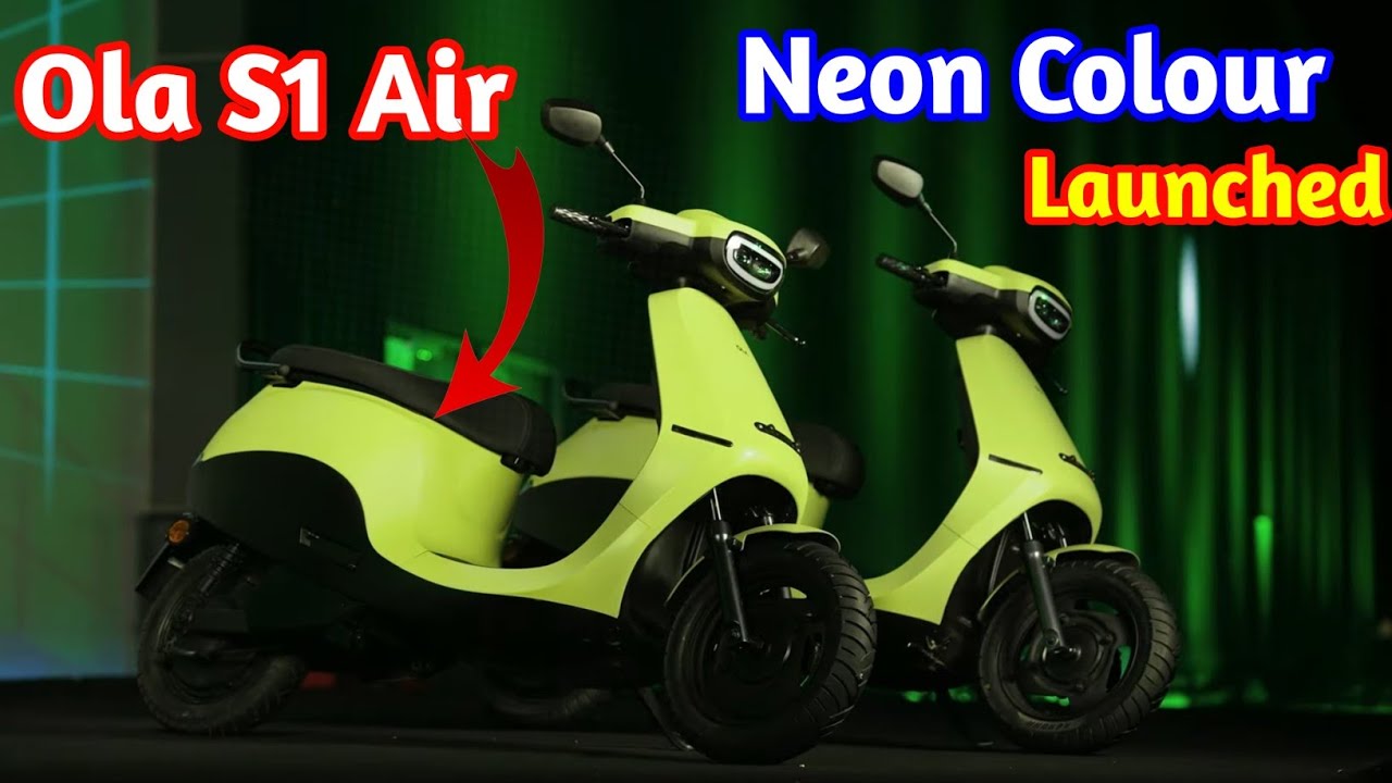 💥 Ola S1 Air Neon Colour Launch | Ola S1 Air Delivery Update | @EVSaGa ...