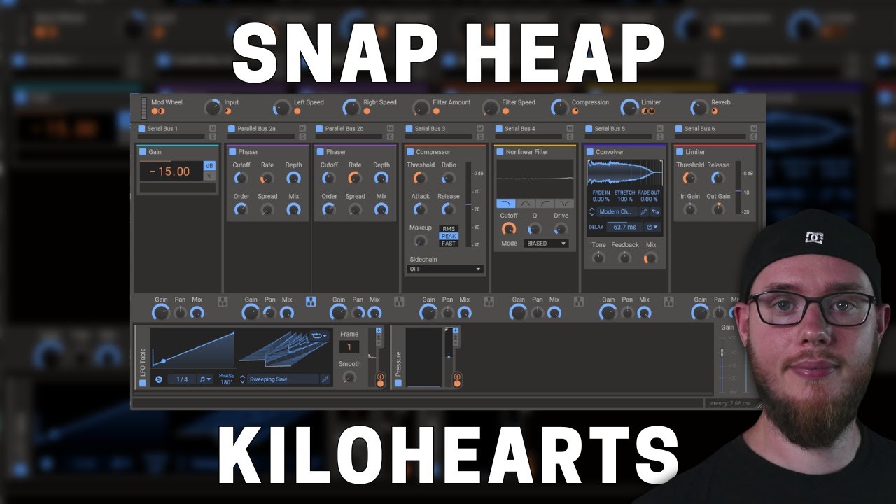 Kilohearts Snap Heap - Come dare spazio alla creatività - YouTube