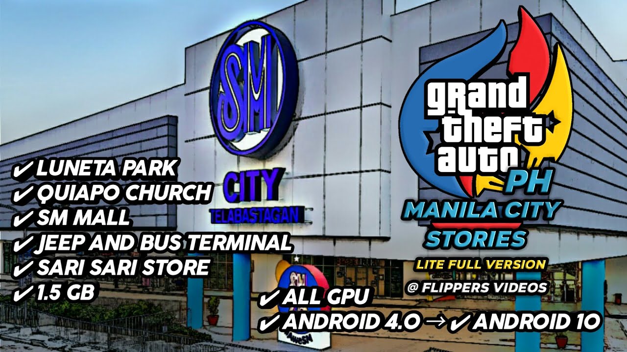 GTA PH MANILA CITY STORIES LITE | OFFICIAL PREVIEW | COMPLETE GAME (GTA ...