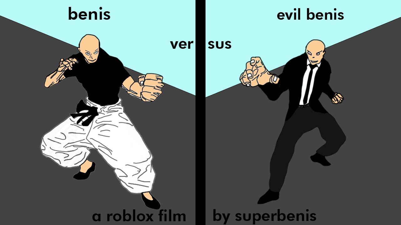 benis vs his alter ego (a roblox jjk film) - YouTube