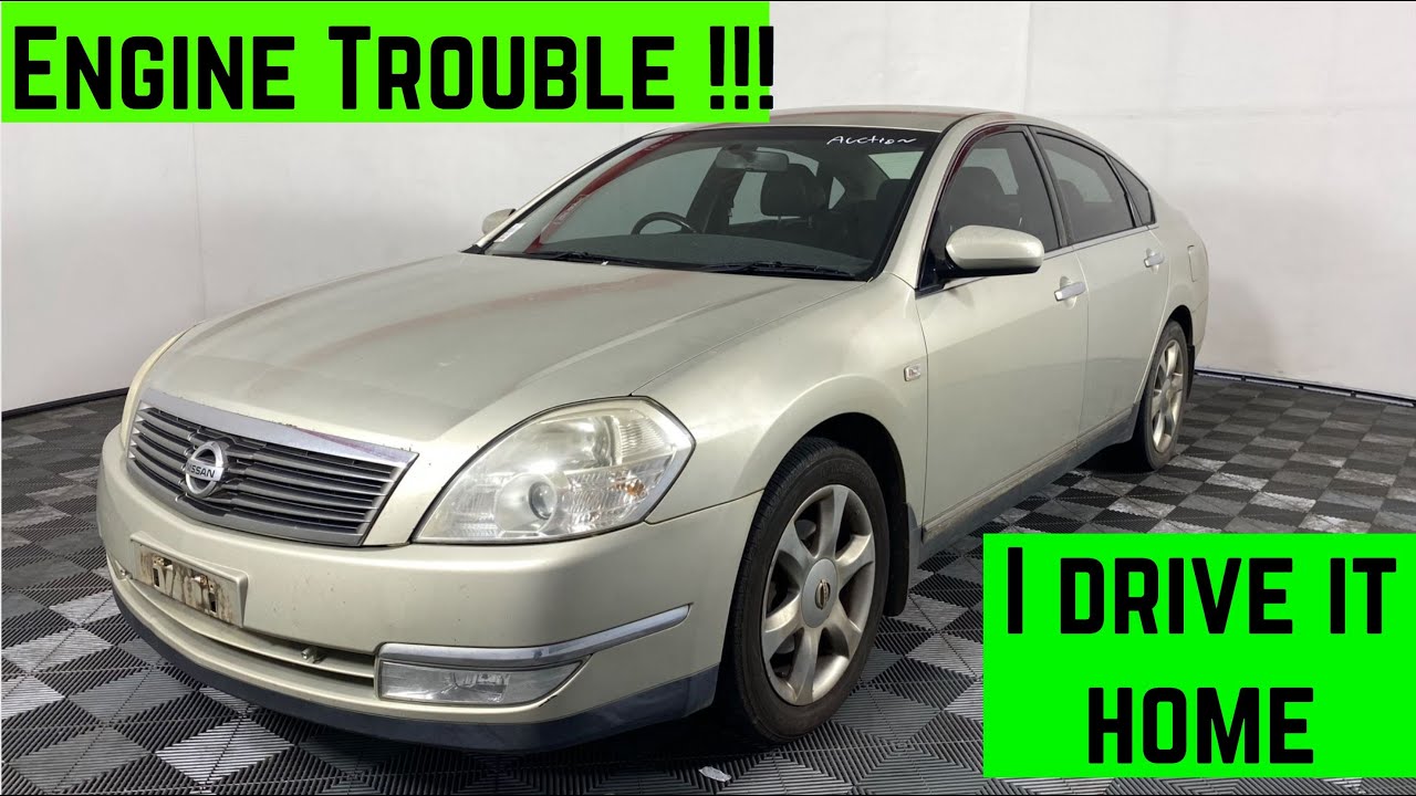 I buy a 2006 Nissan Maxima / Teana / Cefiro at a car Auction for $909 ...