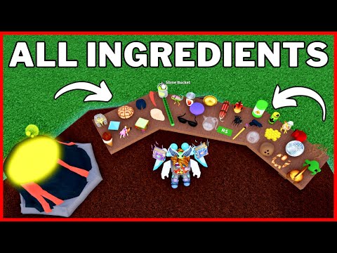 How To Get All Ingredients in Wacky Wizards | Roblox | 2026 Updated List