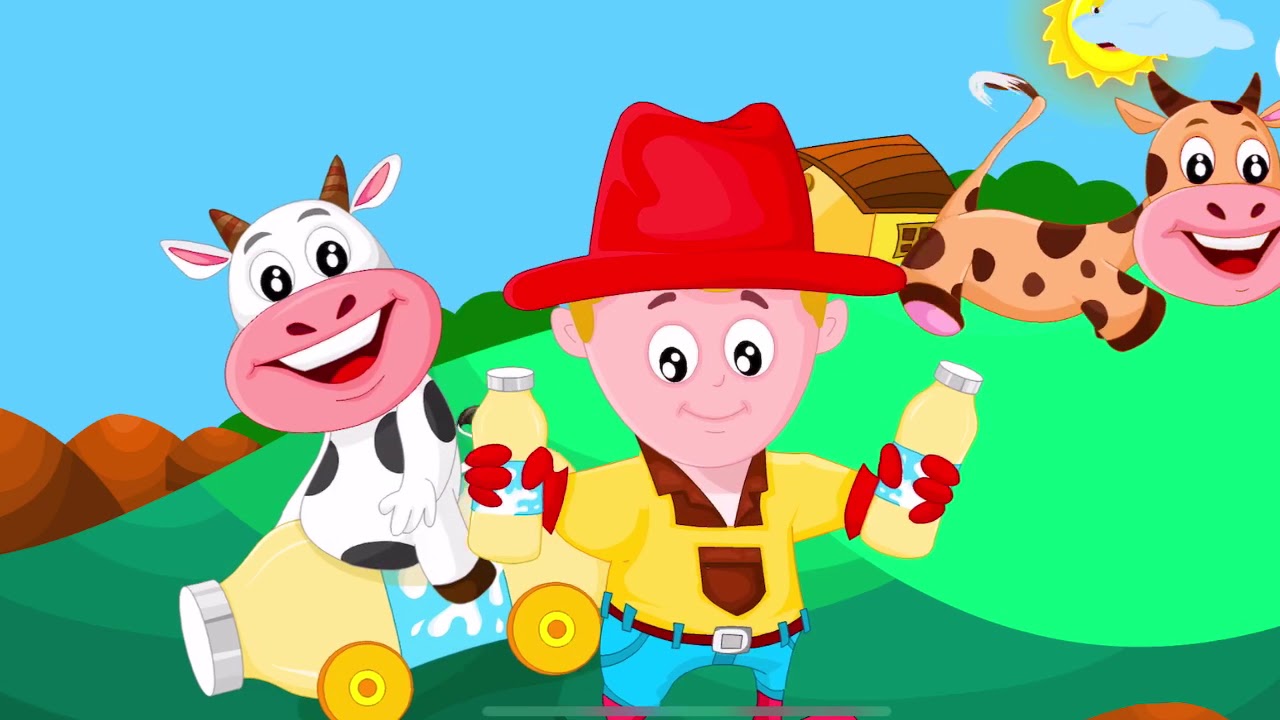 Old Macdonald Have A Farm #NurseryRhyme By KidloLand - YouTube