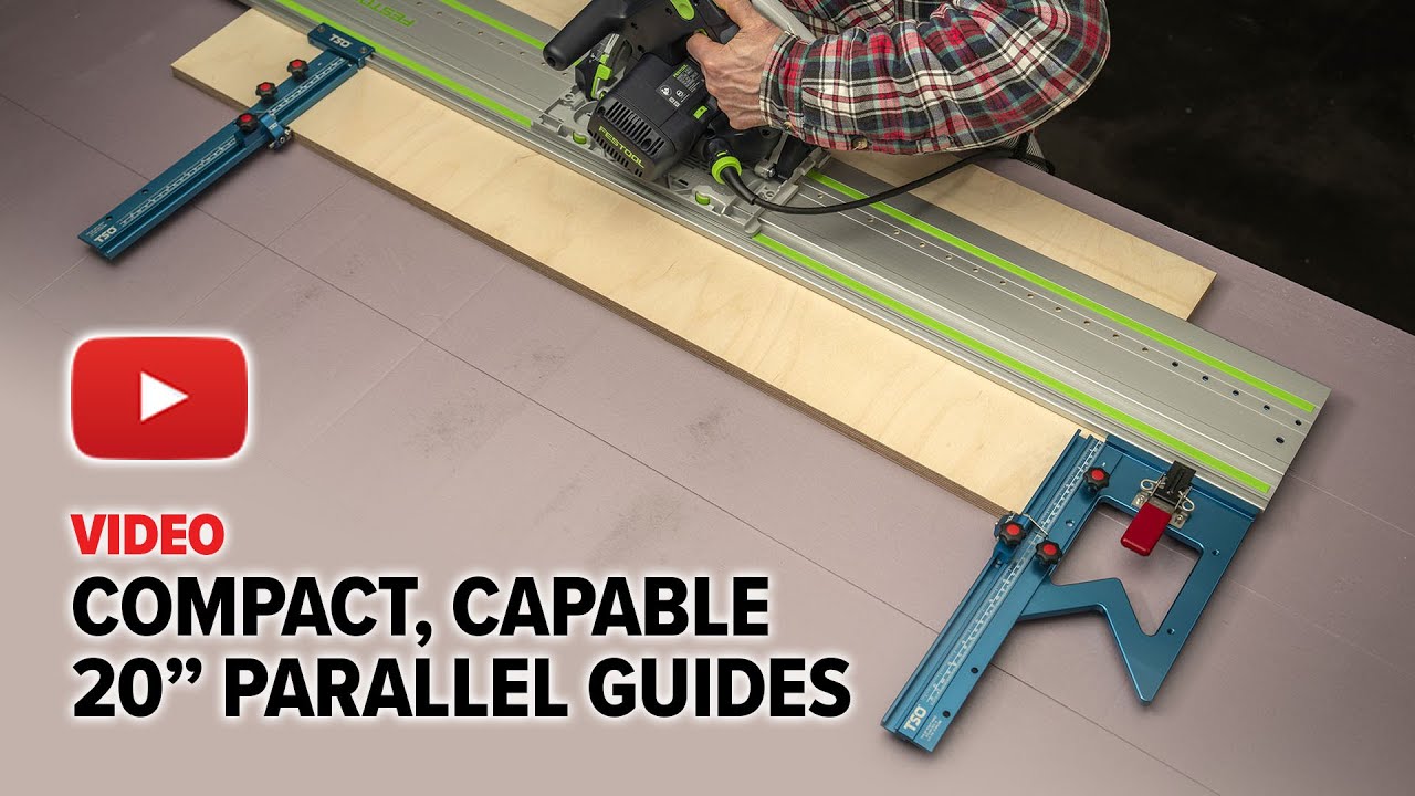 TPG-20: Our Most Compact Parallel Guide System - YouTube