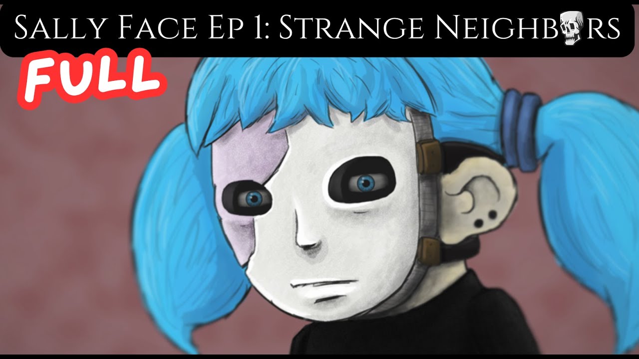 I Tried this CREEPY Game! Sally Face Episode One: Strange Neighbors ...