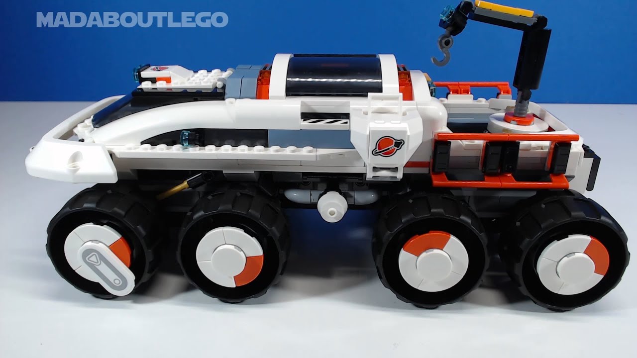 LEGO City Space Command Rover and Crane Loader 60432. - YouTube