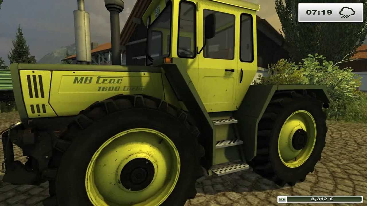 Modvorstellung von MB Trac 1600 Turbo V3.0 by BM-Modding | LS13 - YouTube