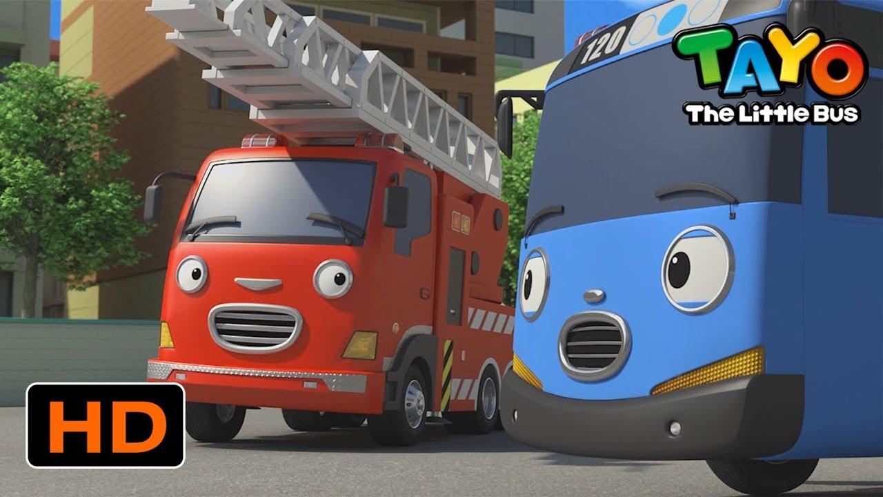 Tayo English Episodes l Is Frank the Fire Truck better than Tayo? l ...