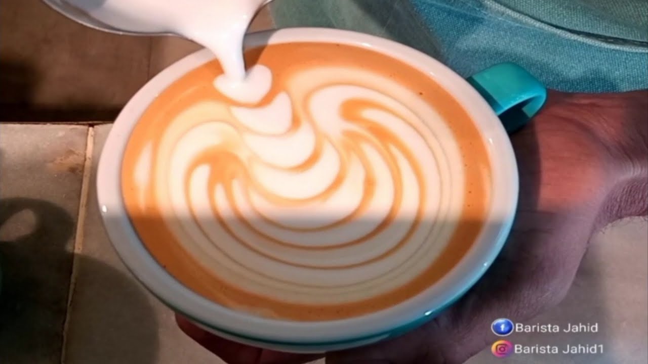 Types of stuck tulip pattern | latte art | latte art tutorial | latte ...