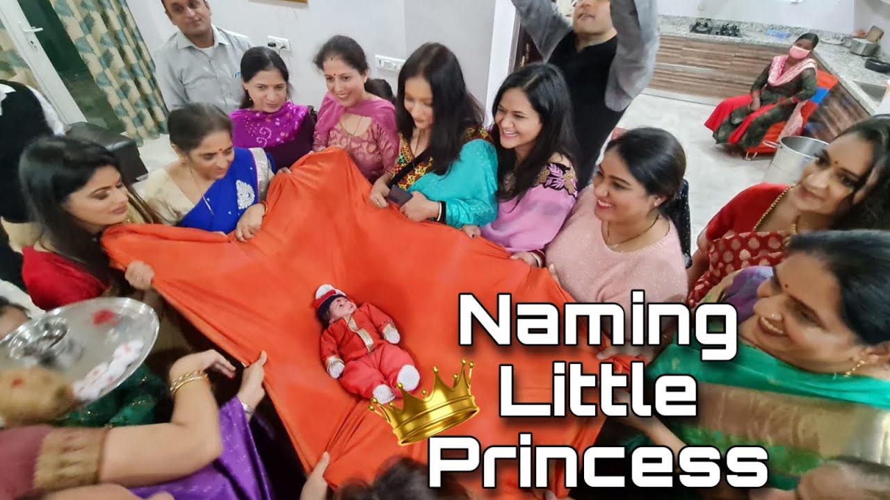 Naming Little Princess | Indian Mom Vlogger | Indian YouTuber Kavya ...