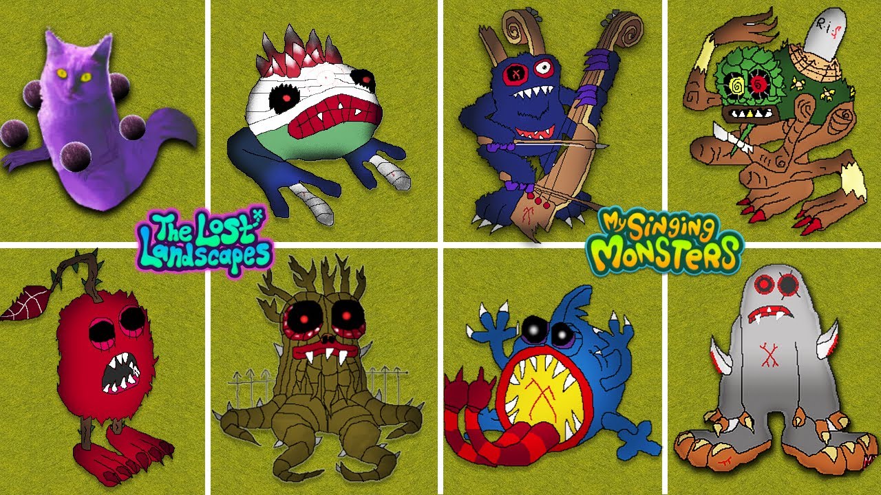MonsterBox: DEMENTED DREAM ISLAND with Monsters Zoonomaly | My Singing ...