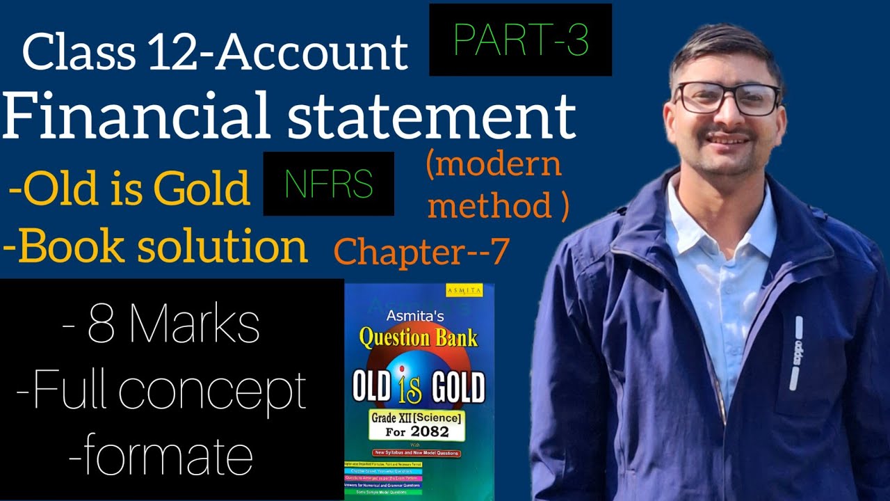 financial statement (multi step)|| Class 12 Account || NEB 2082 - YouTube