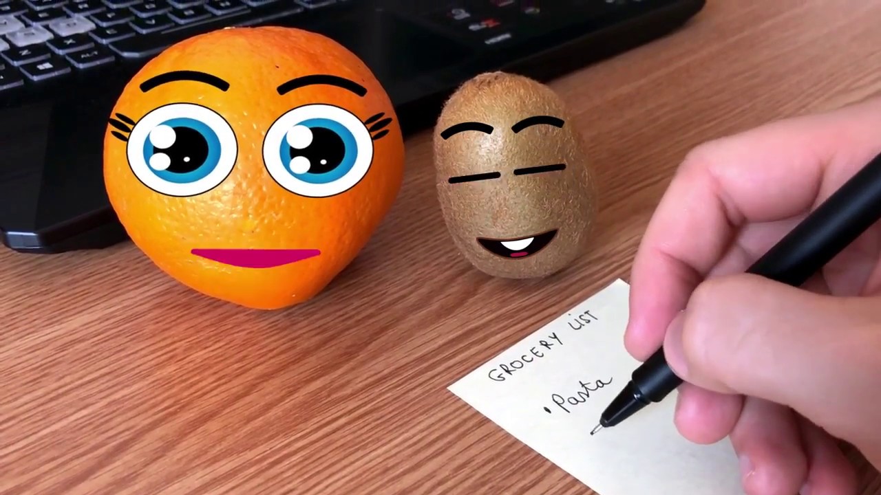 Cutefood Doodles #18 real life doodles - YouTube
