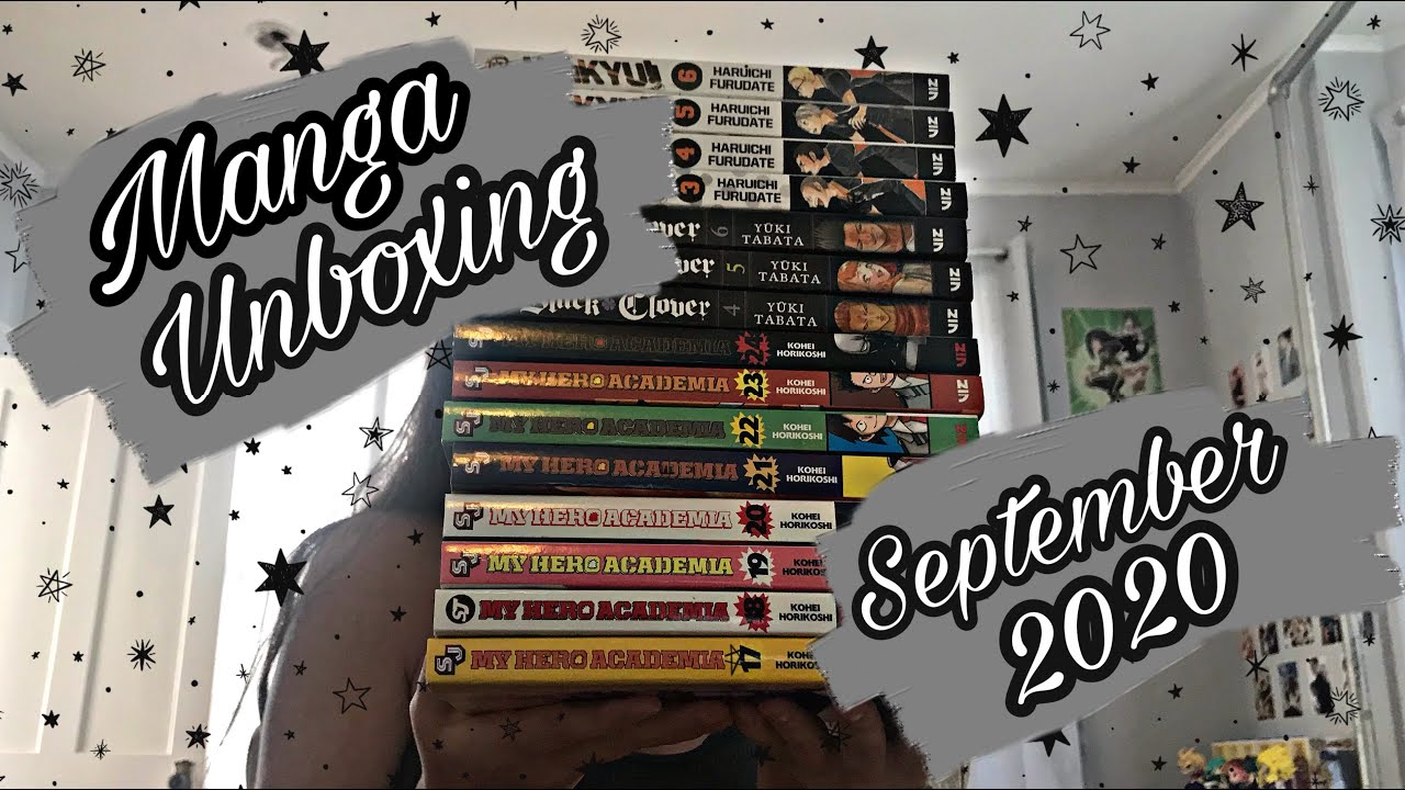 Manga Unboxing - September 2020 - YouTube