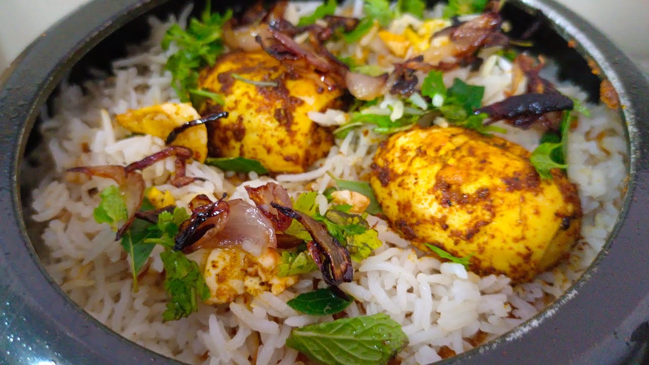 Egg Biryani/anda rice/Egg rice/ Egg recipe/anda rice/@tejasviflavors ...