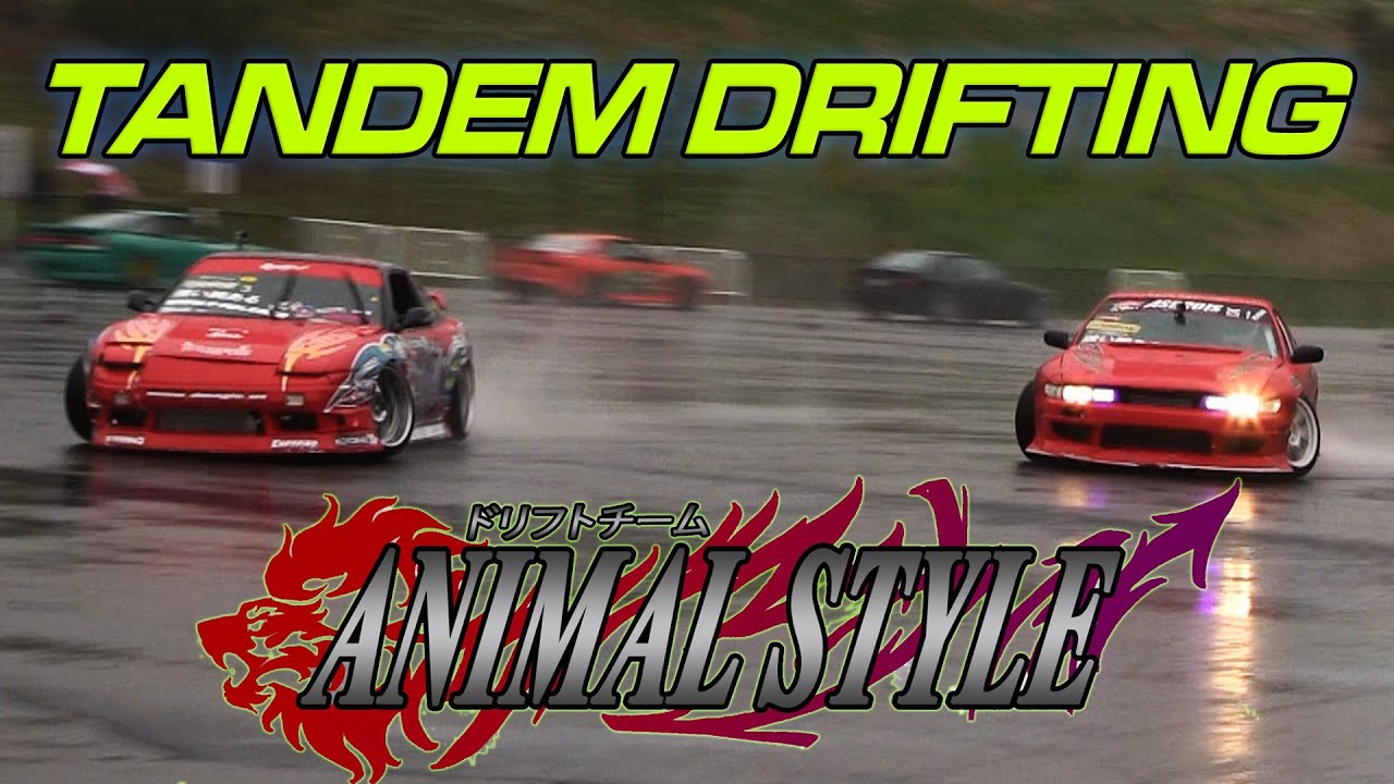 Tandem Drifting w/ Drift Team Animal Style - YouTube