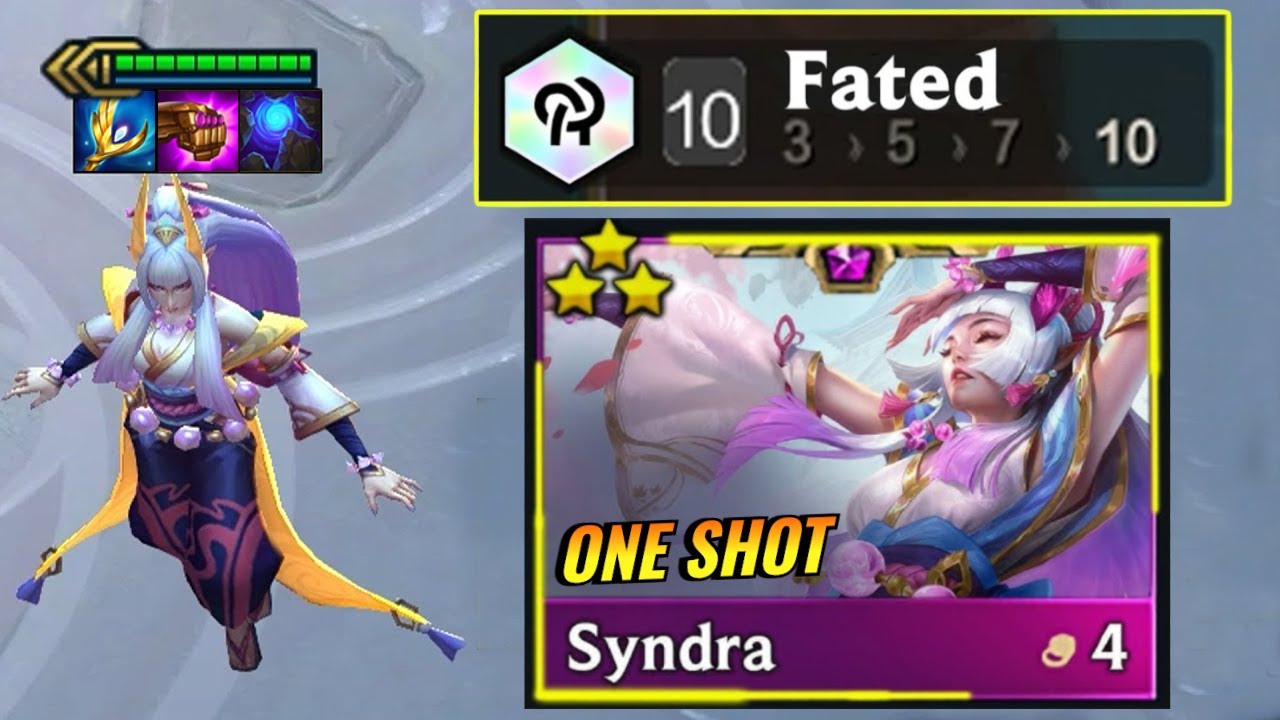 10 Fated Domination ⭐⭐⭐ 3 Star Syndra Carry In Tft Set 11 Youtube