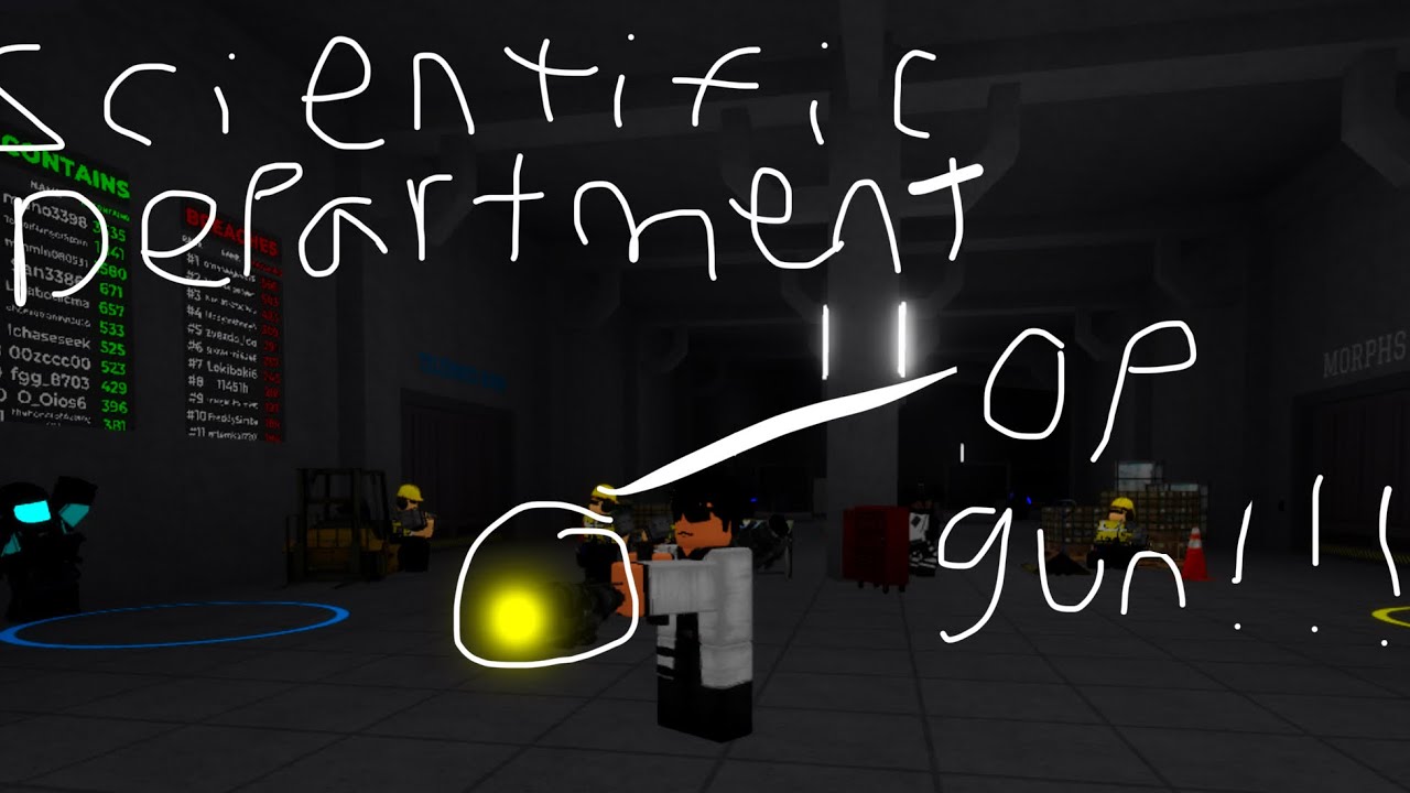 How to get scientific department in SCP monsters roleplay - YouTube