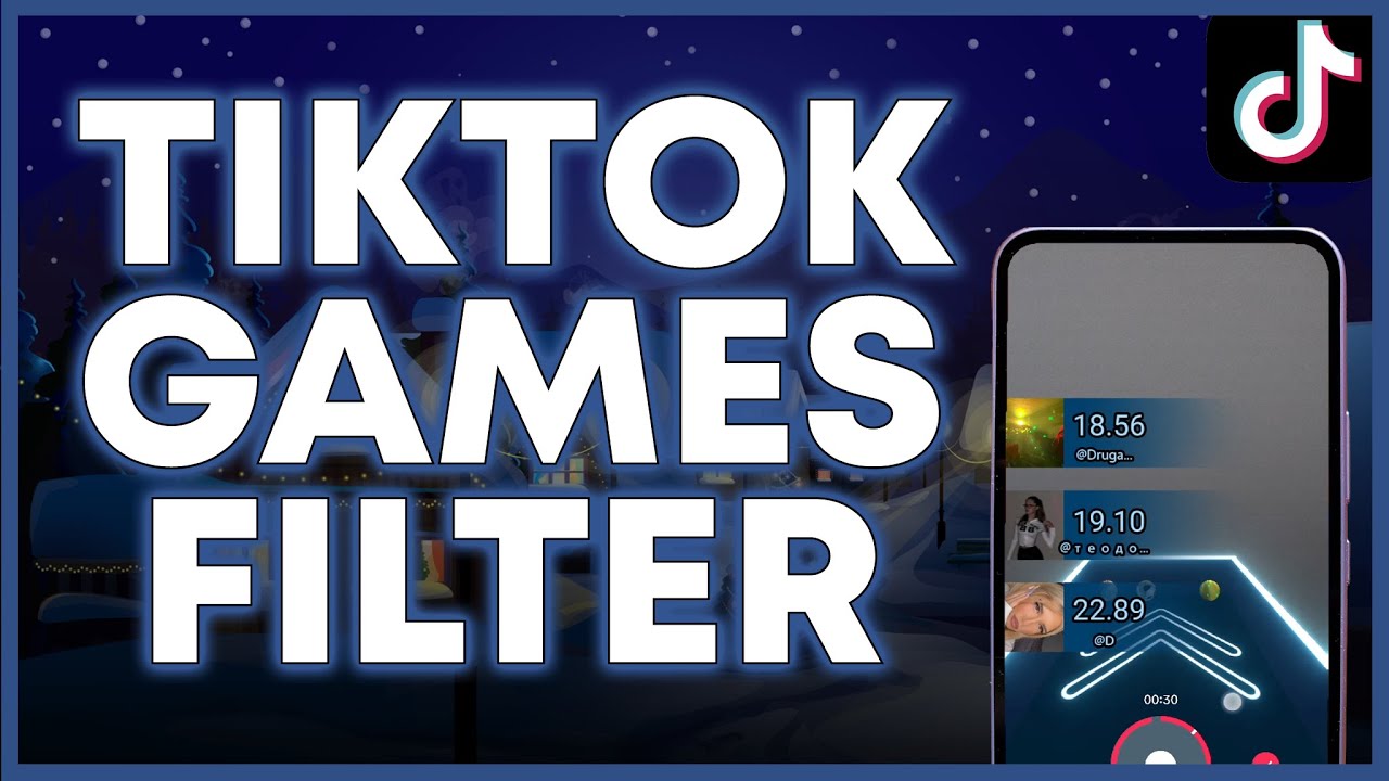 How to Get Games Filters On TikTok | TikTok Games effects Tutorial ...