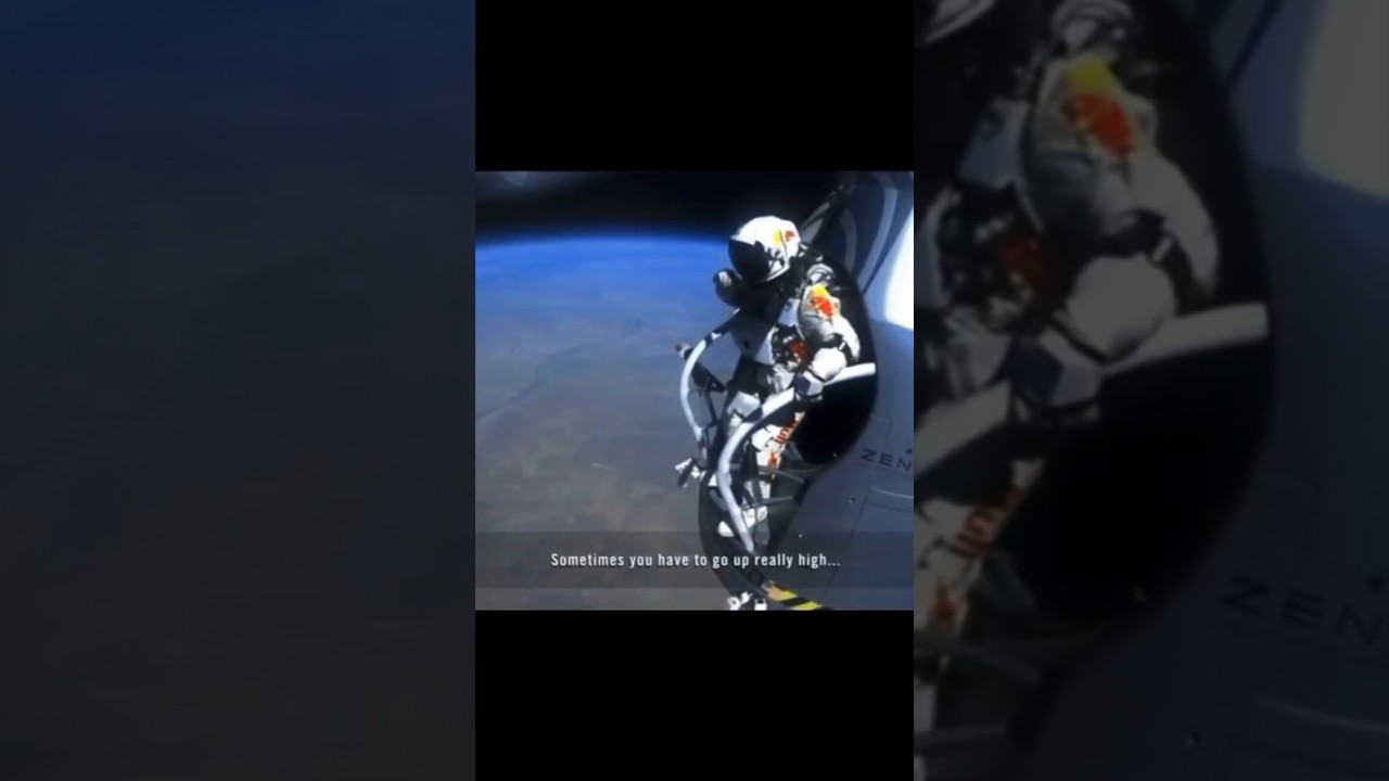 Longest jump from space - YouTube